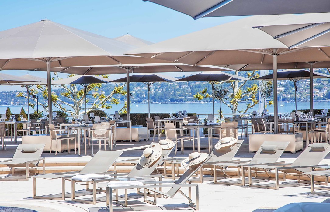 Rive Droite — Gourmet Restaurant with Terrace facing Lake Geneva